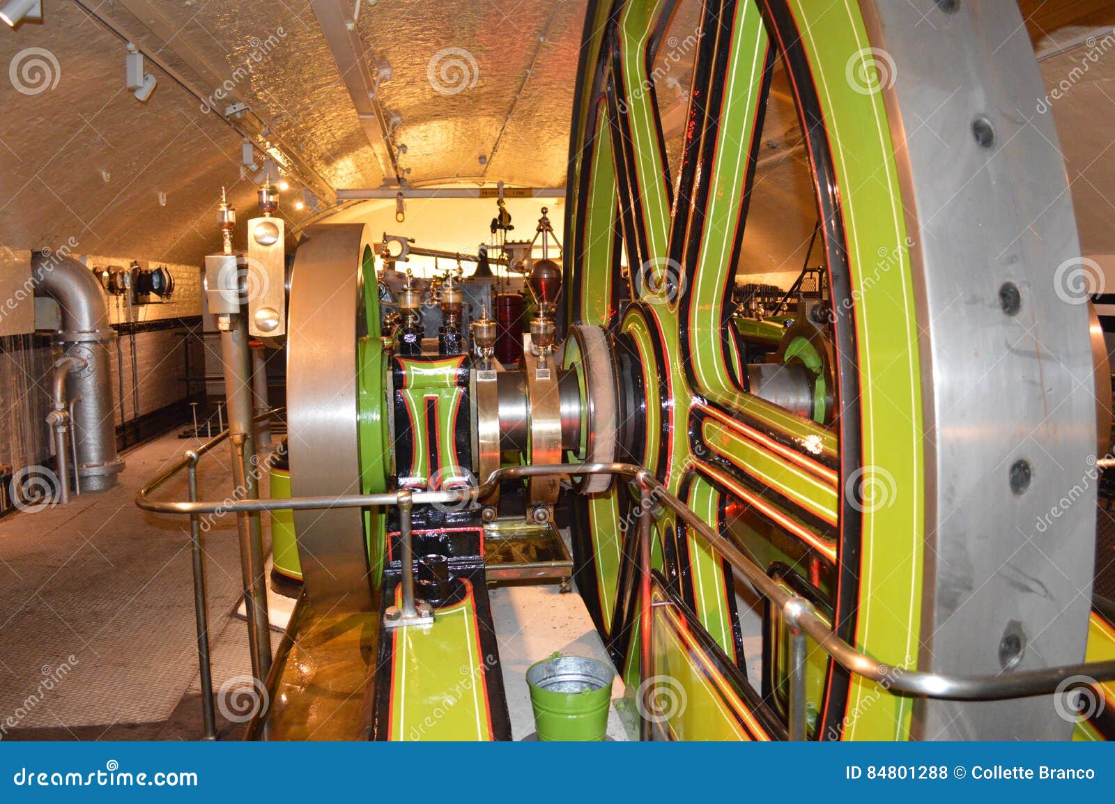 Hydraulic Engine Room stock photo. Image of kingdom, britain - 84801288