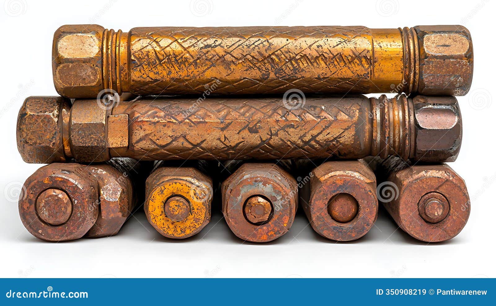 Hydraulic Jack Tools Isolated on White Background Stock Illustration ...