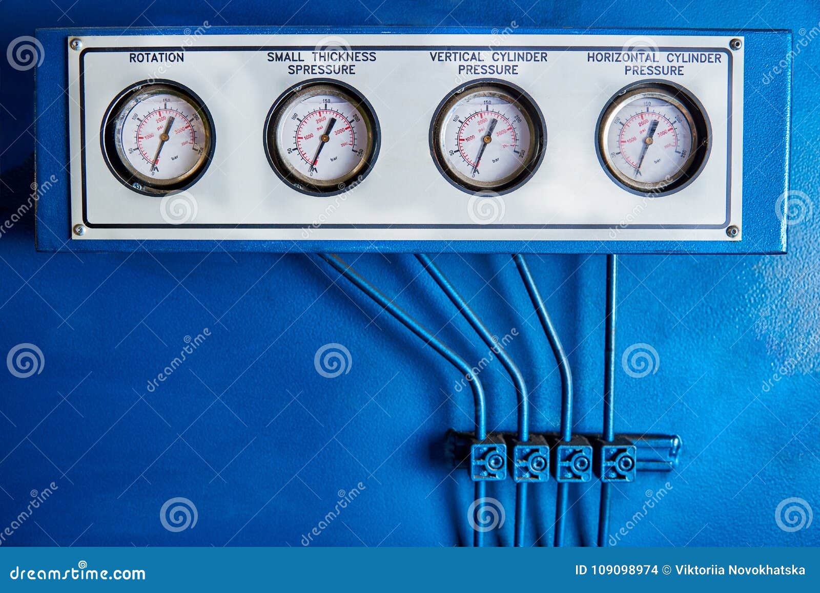 Manometer Panel In Nuclear Laboratory Stock Image | CartoonDealer.com ...