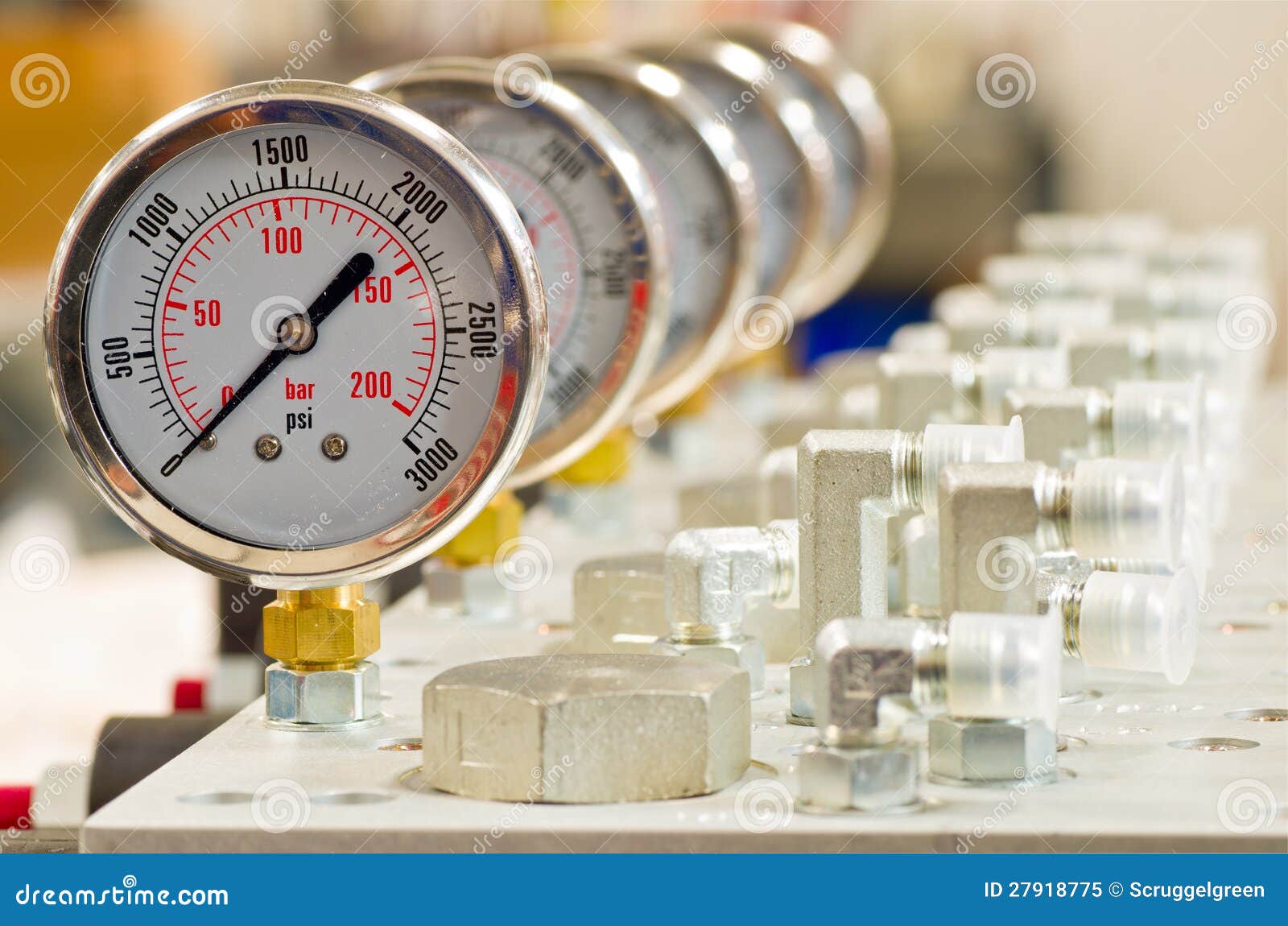 Hydraulic Brake Pressure Gauge Hydraulic Brake Pressure Gauge