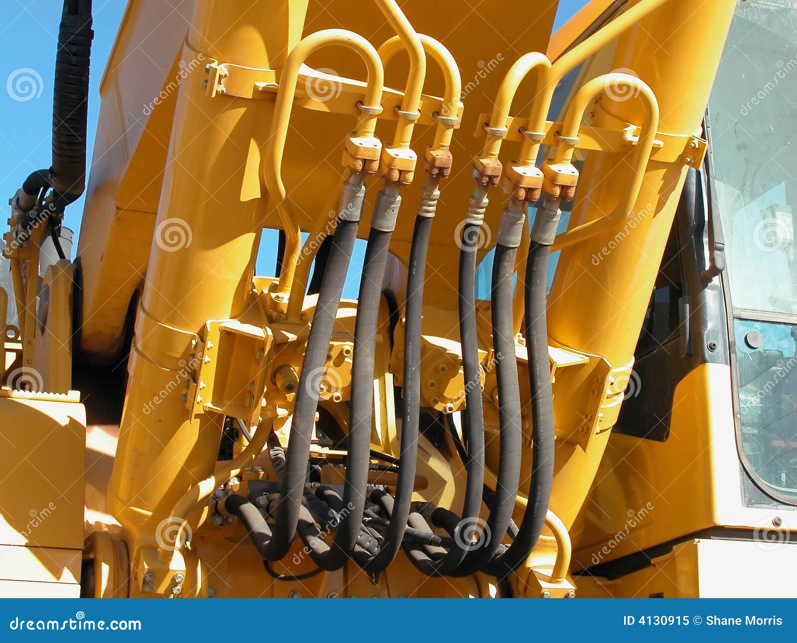 Hydraulic System stock image. Image of fittings, lifting - 4130915