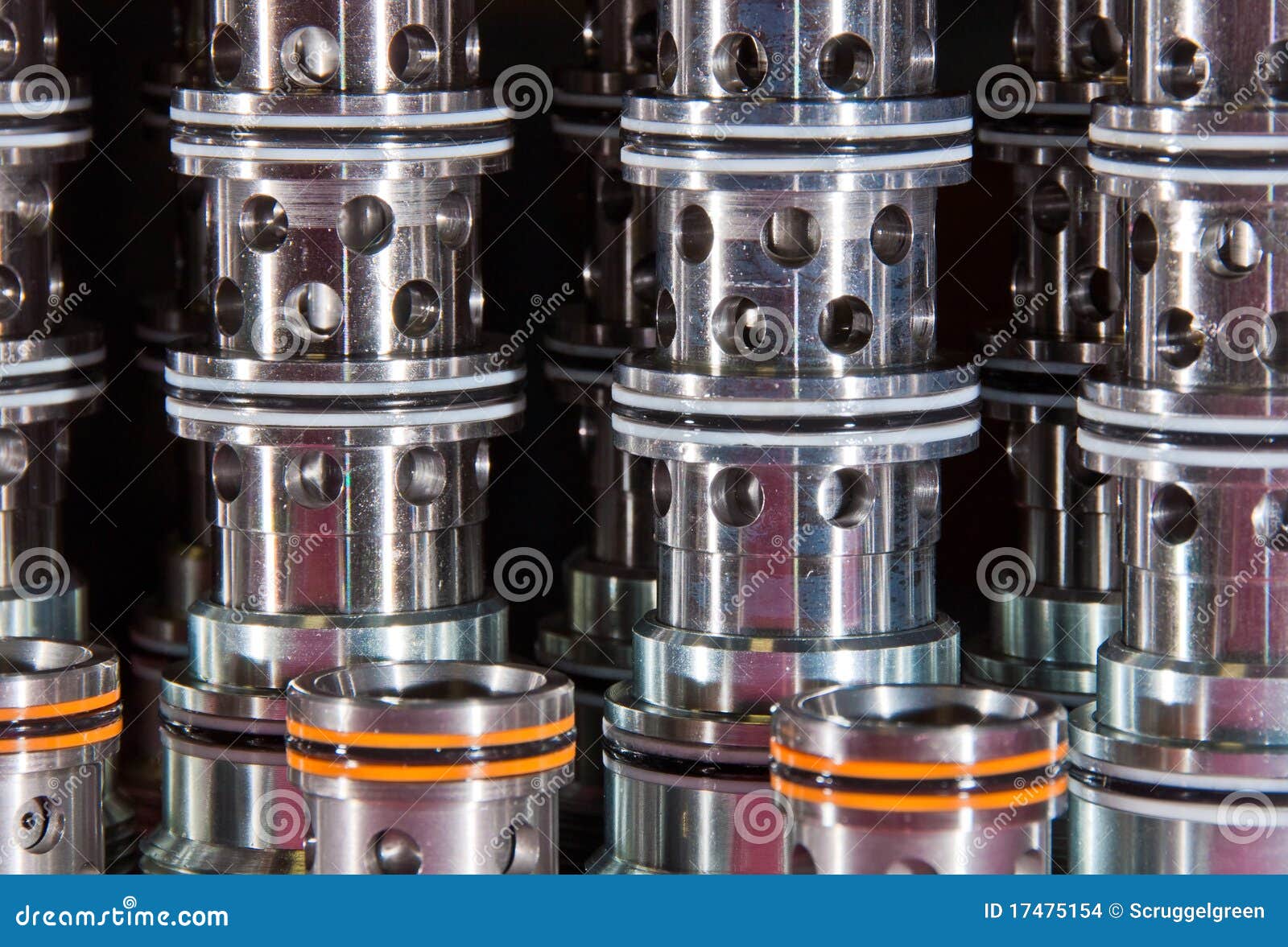 Hydraulics stock photo. Image of metal, oring, construction - 17475154