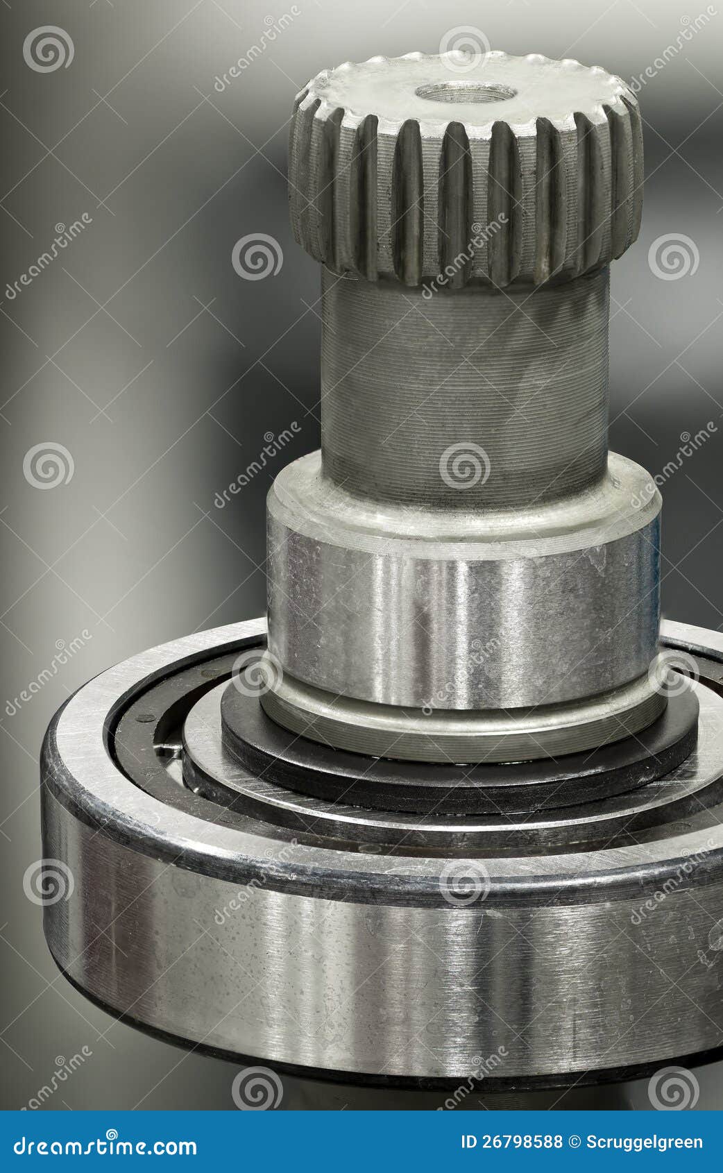 Hydraulische Drijfas stock foto. Image of delen, productie - 26798588