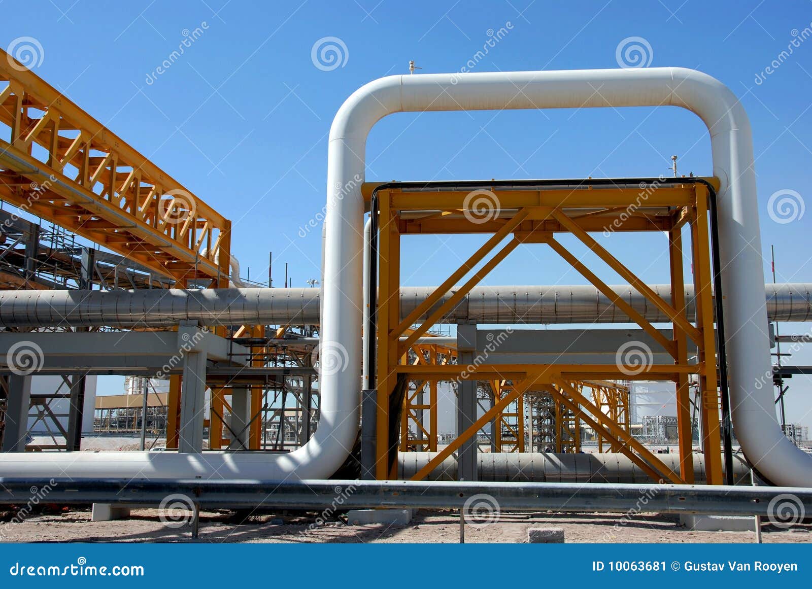 Hydro Carbon Pipe Lines stock image. Image of products - 10063681