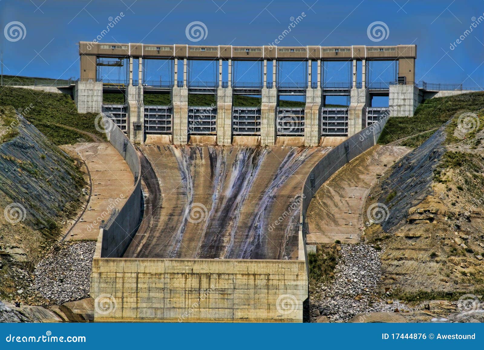 Hydro Dam stock photo. Image of clean, water, power, generation - 17444876