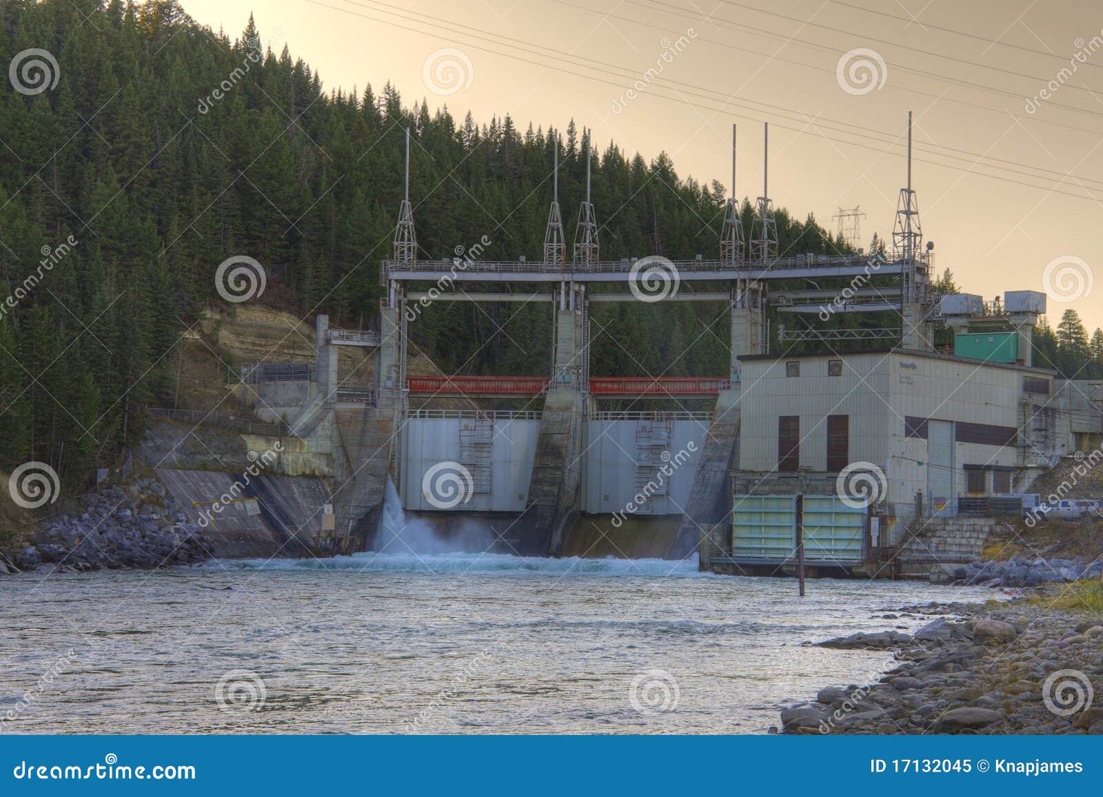 Hydro Electric Damn stock image. Image of carbon, turbine - 17132045