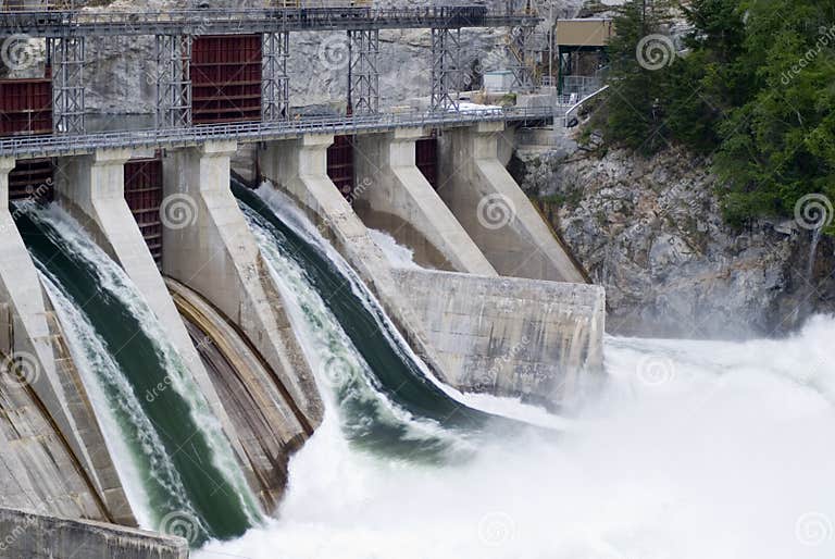 Hydro Electric Generator stock image. Image of river, water - 5820437