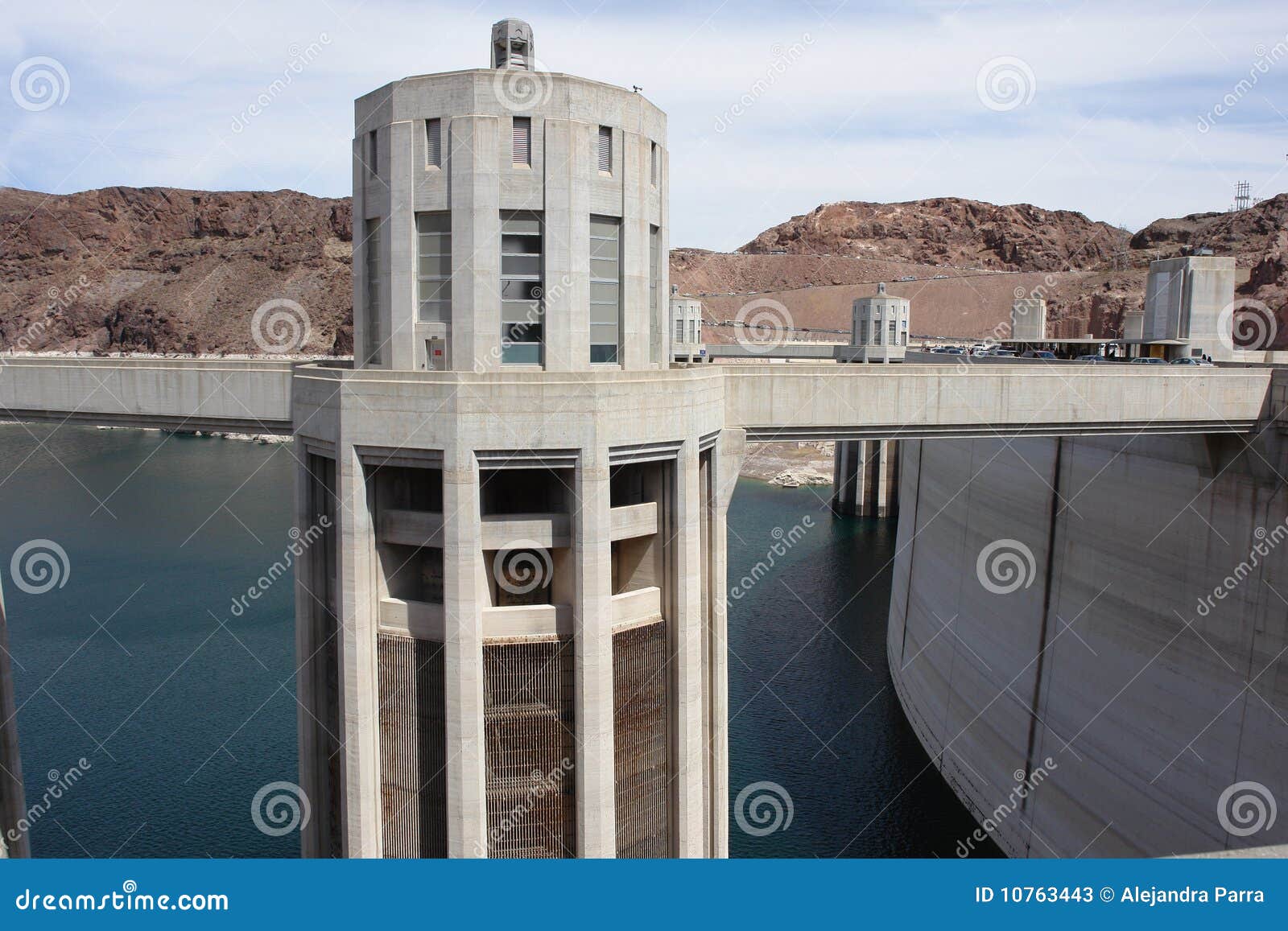 Hydro-electric tower stock image. Image of power, industrial - 10763443