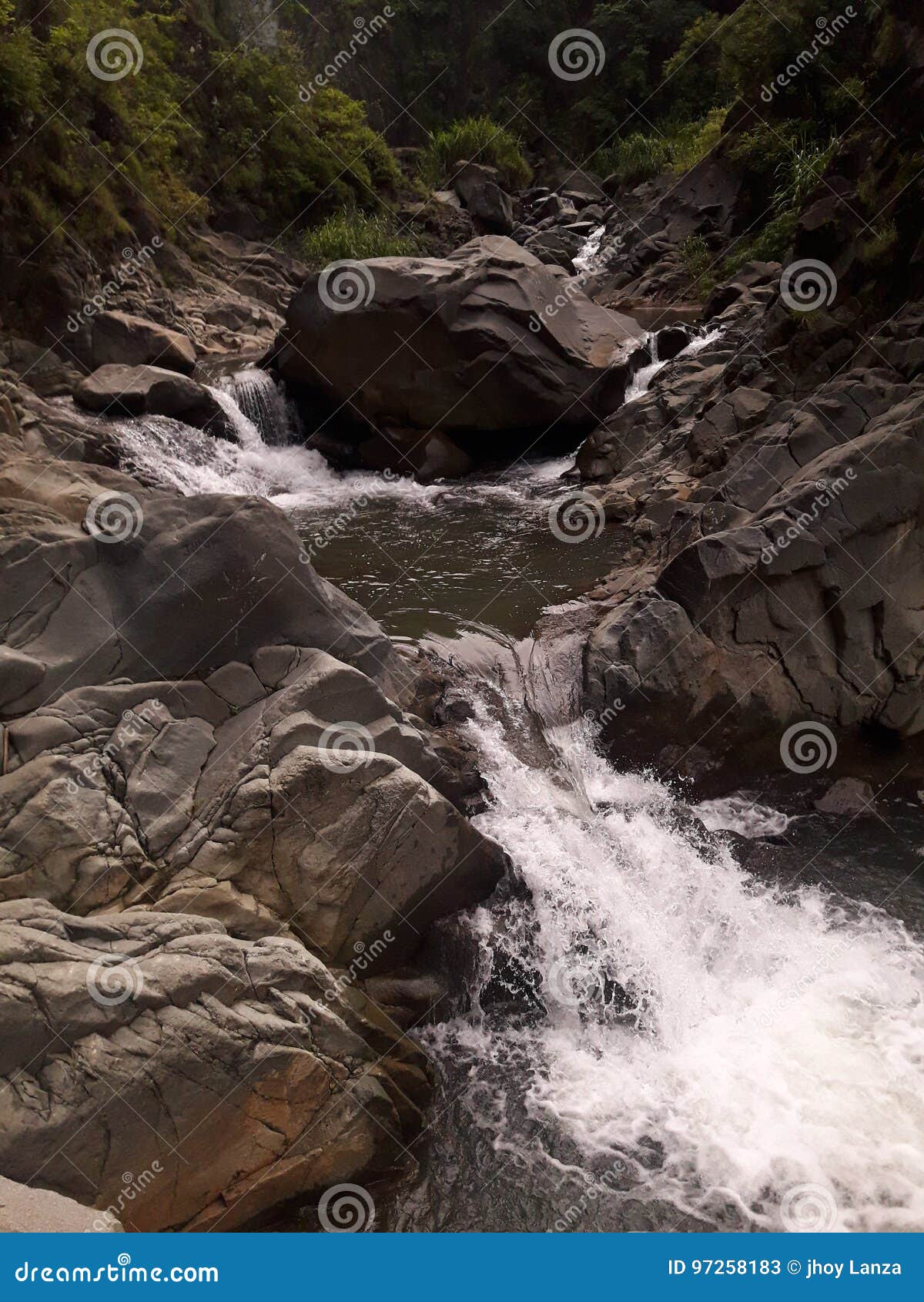 Hydro falls stock image. Image of tuba, hydro, falls - 97258183
