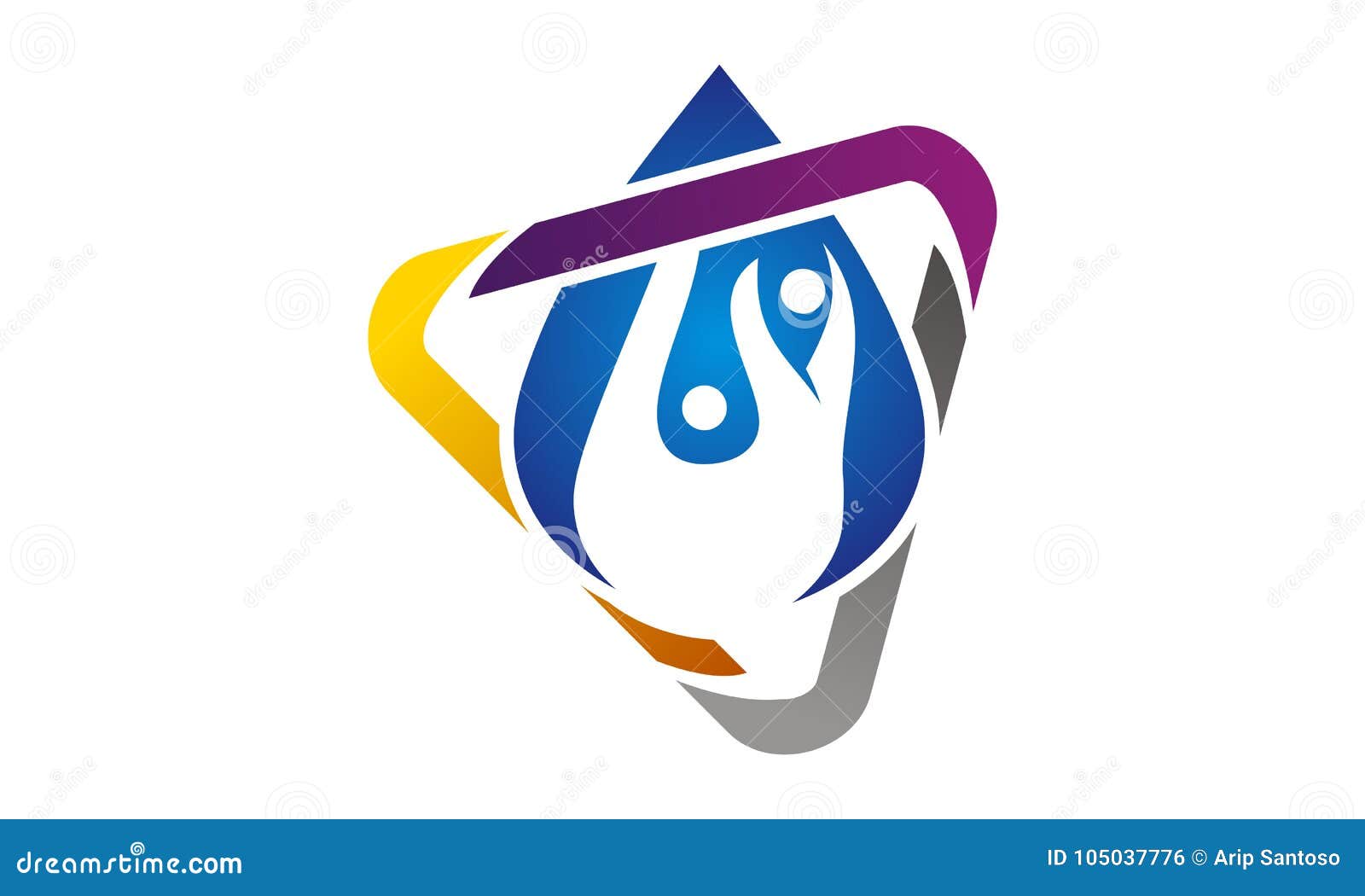 Hydro Healthy Logo Design Template Stock Vector - Illustration of ...