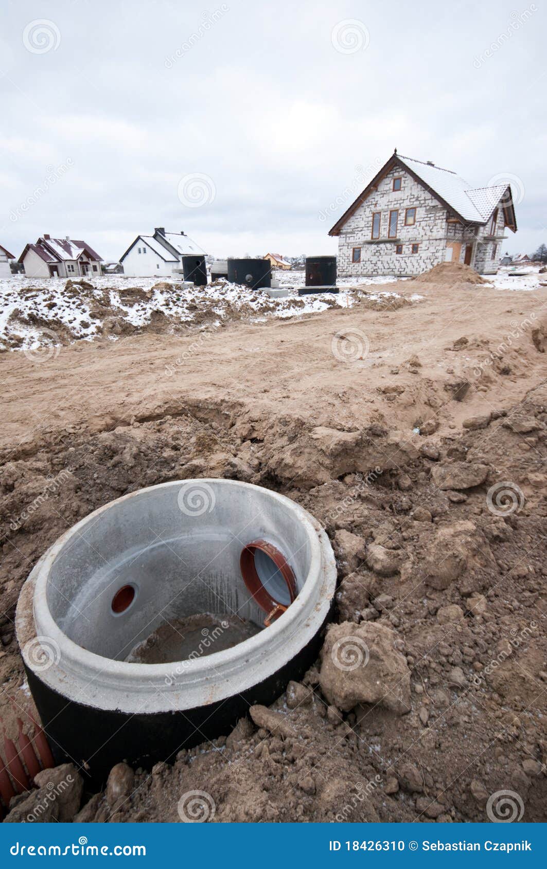 Hydro installation stock photo. Image of energy, constructing - 18426310