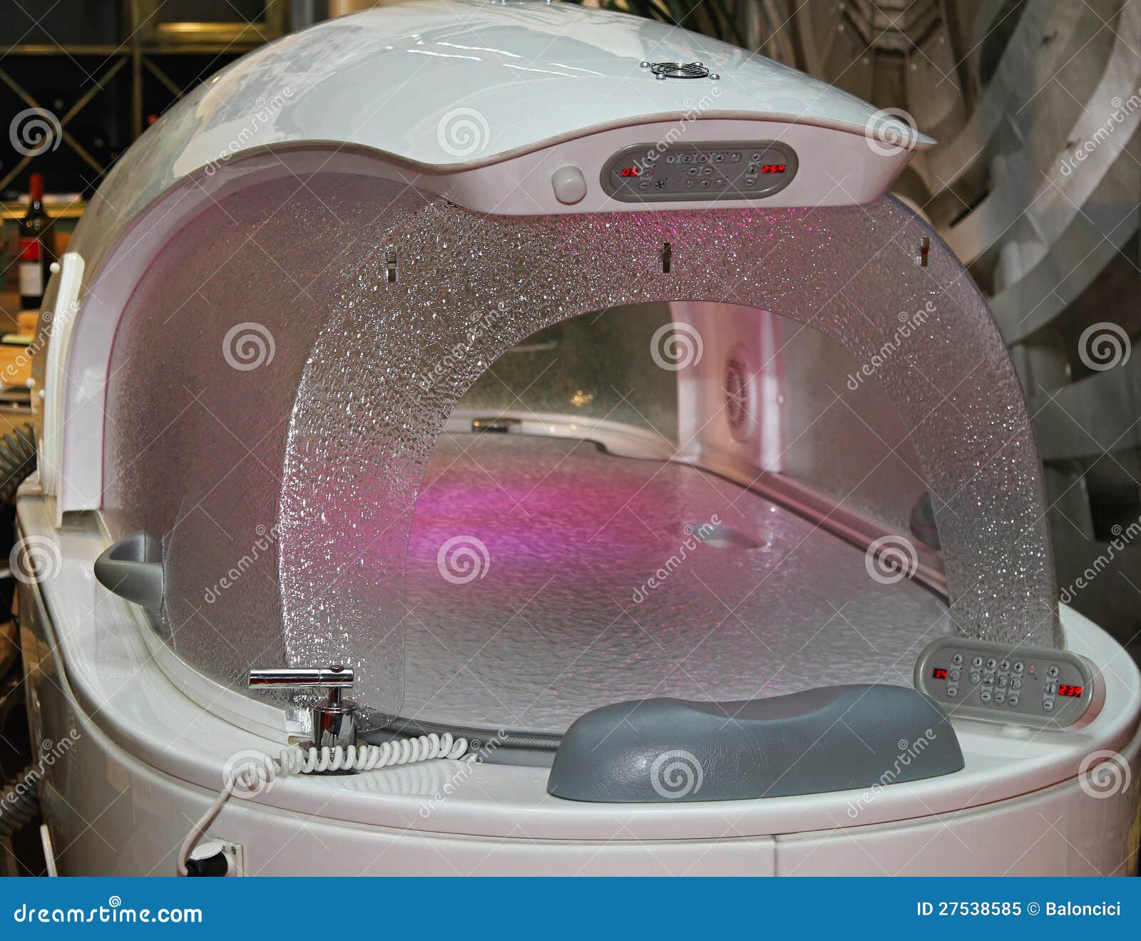 Hydro massage capsule stock image. Image of modern, hydro - 27538585