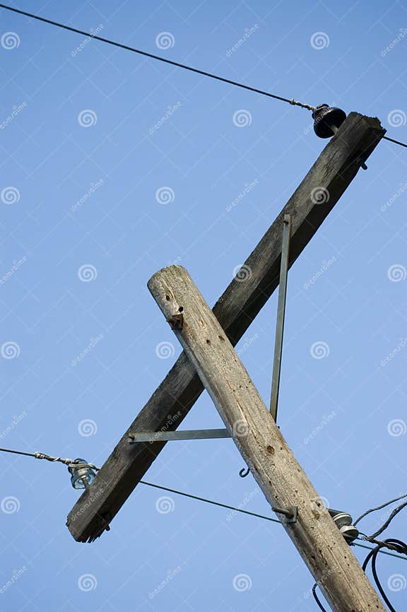 Hydro Pole stock image. Image of watts, utilities, high - 1489807