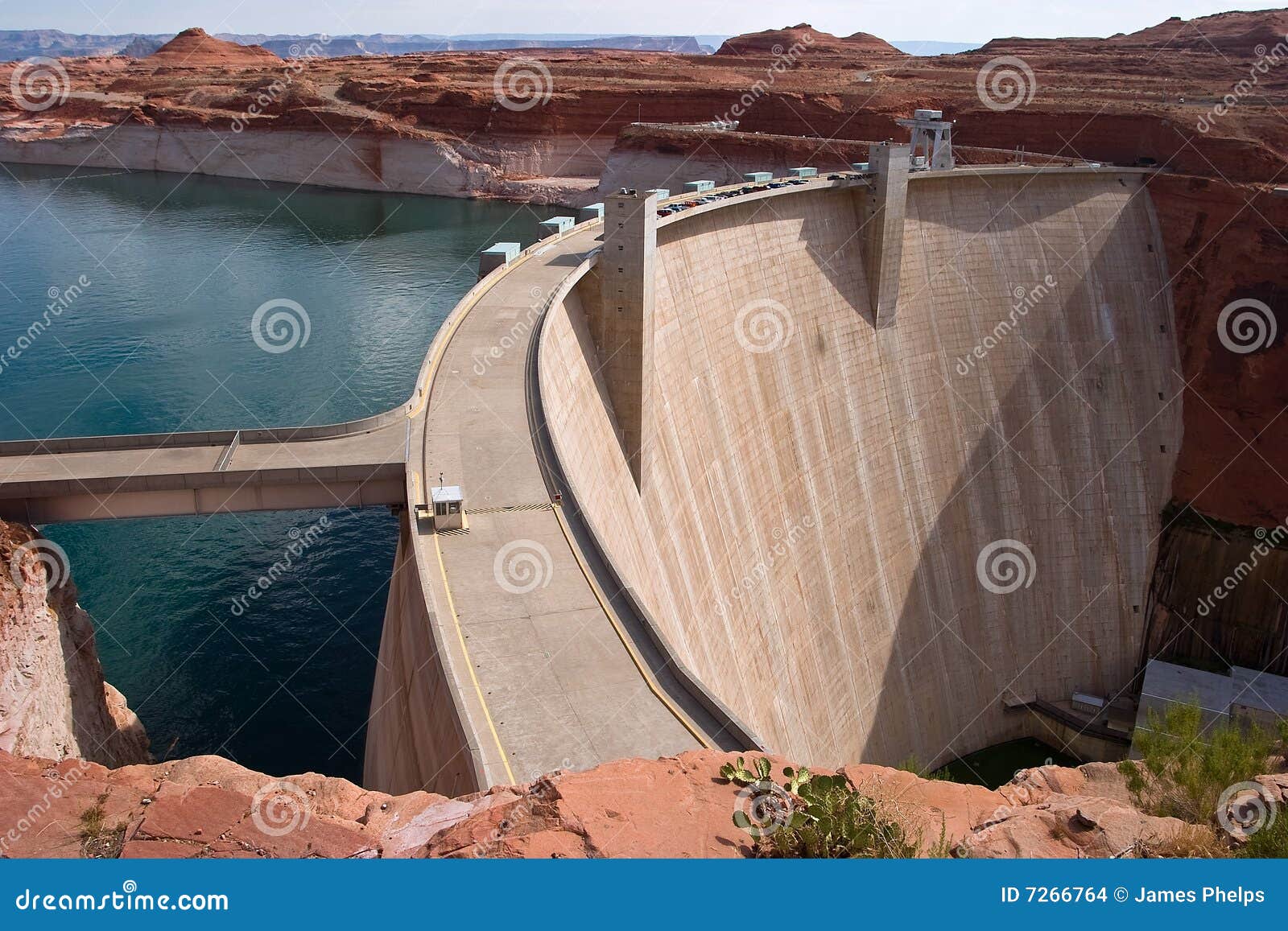 Hydro Power Electric Dam stock photo. Image of drought - 7266764