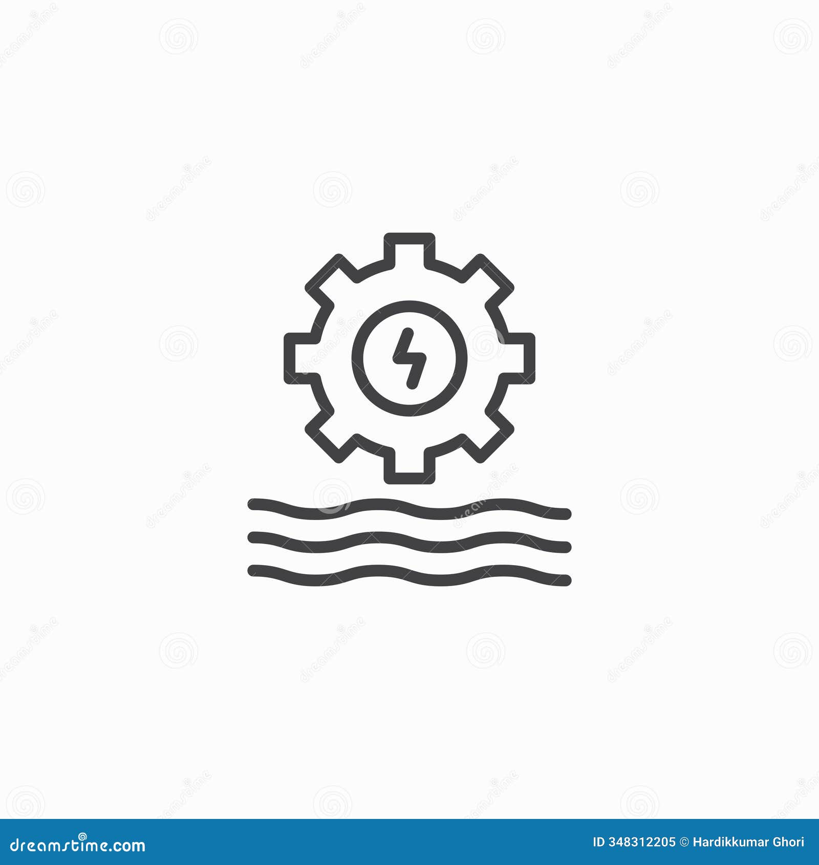 Hydro Power Plant. River Dam. Renewable Energy Sources. High Voltage ...