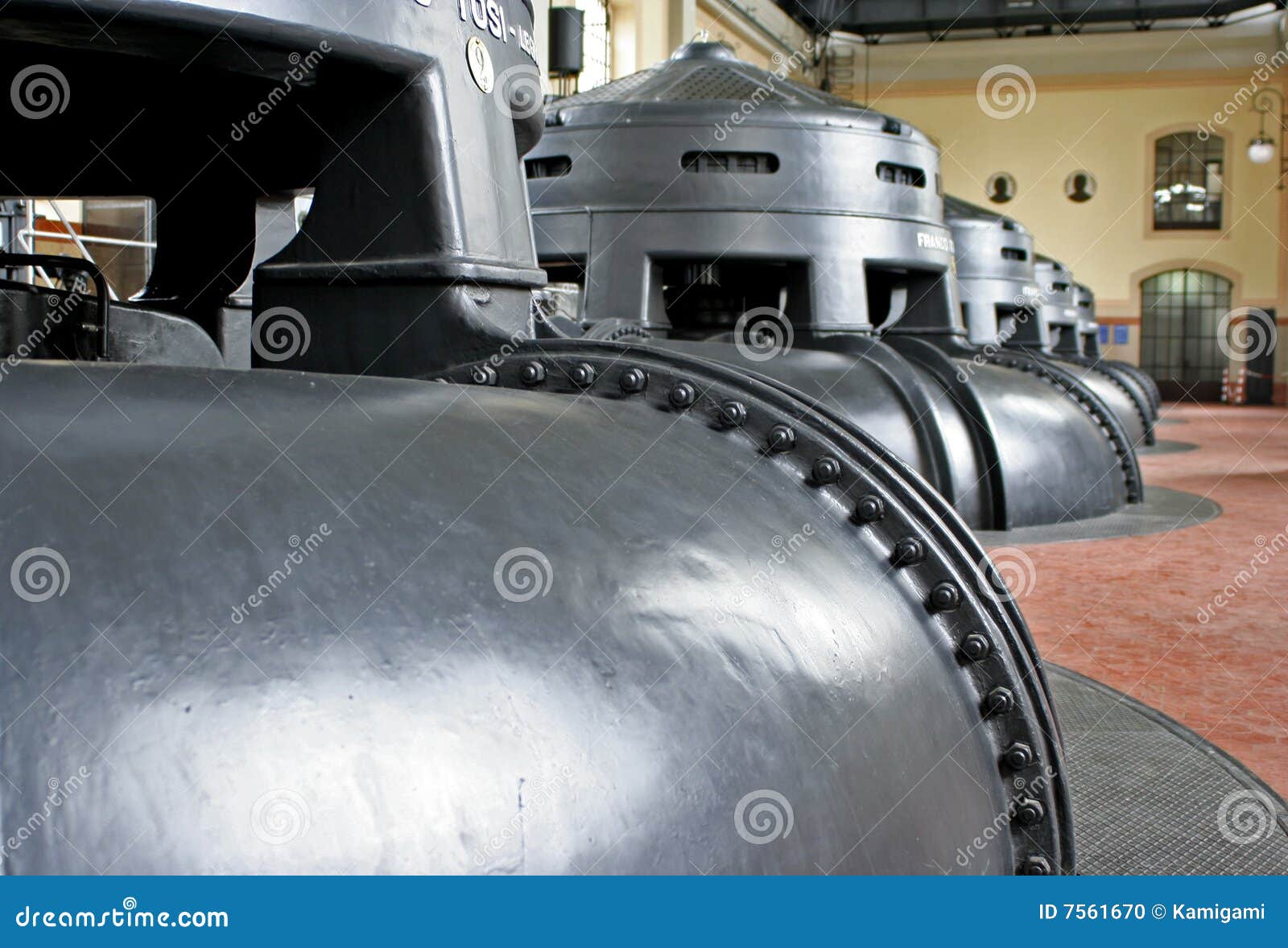 Hydro Power Plant - Reactors Stock Photo - Image of industry, megawatts ...