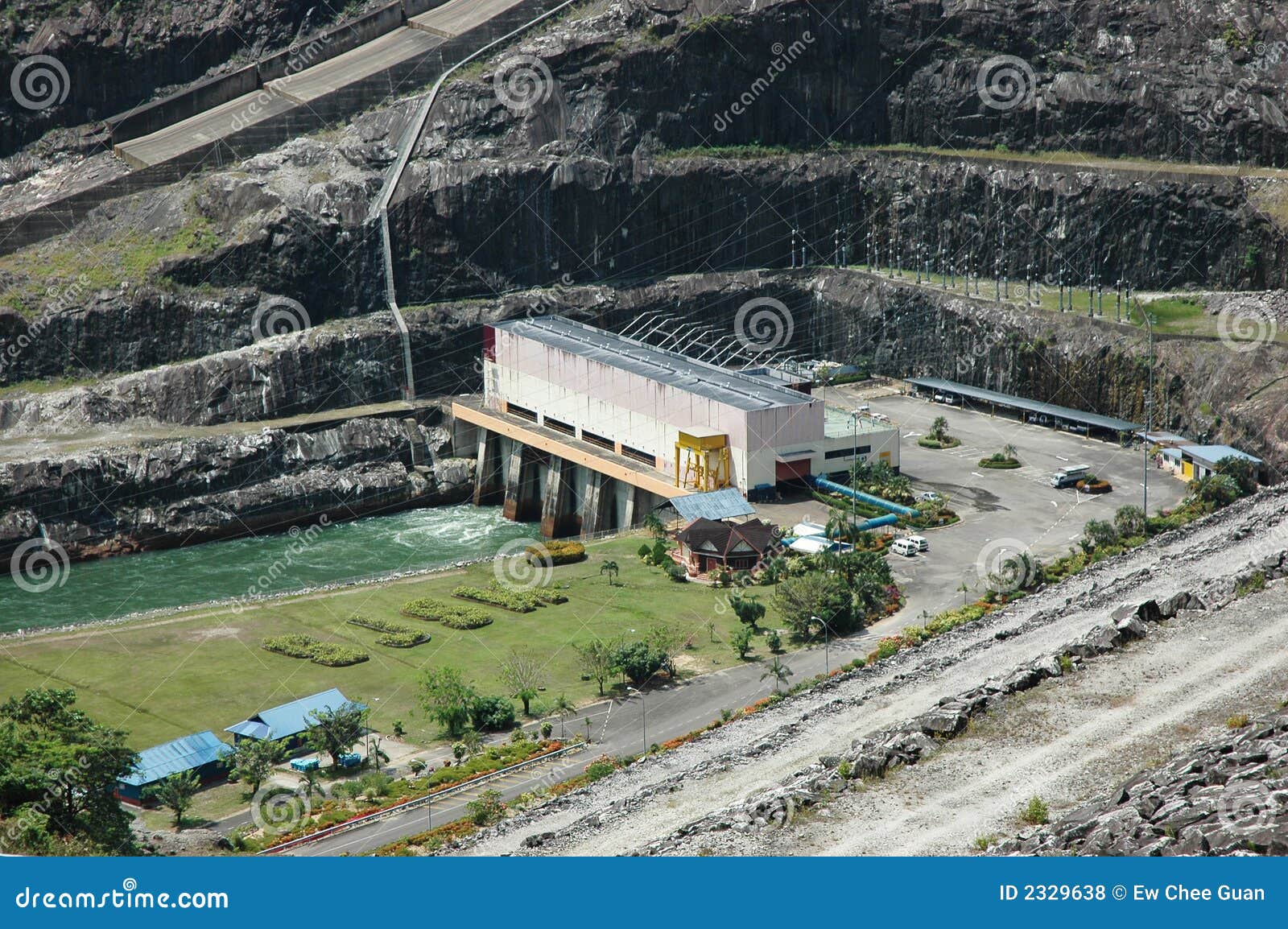 Hydro power station stock photo. Image of power, wire - 2329638