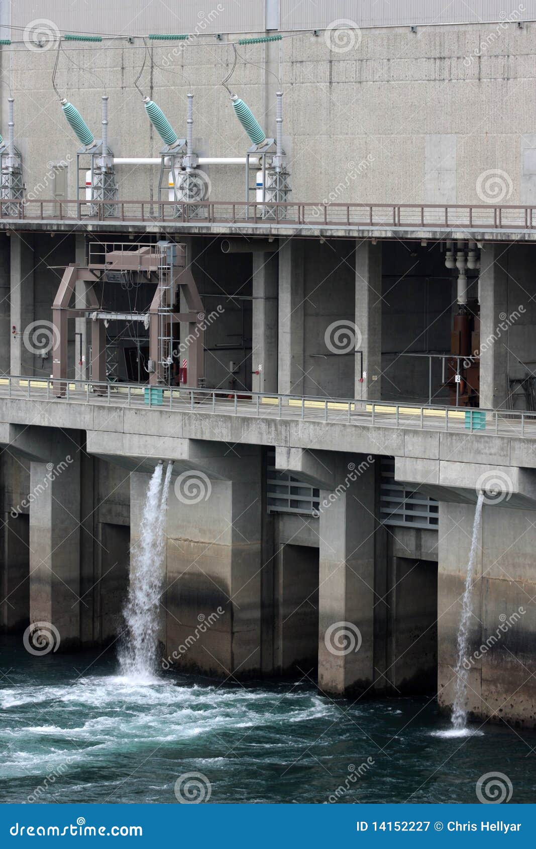 Hydro Power station Detail stock image. Image of utility - 14152227