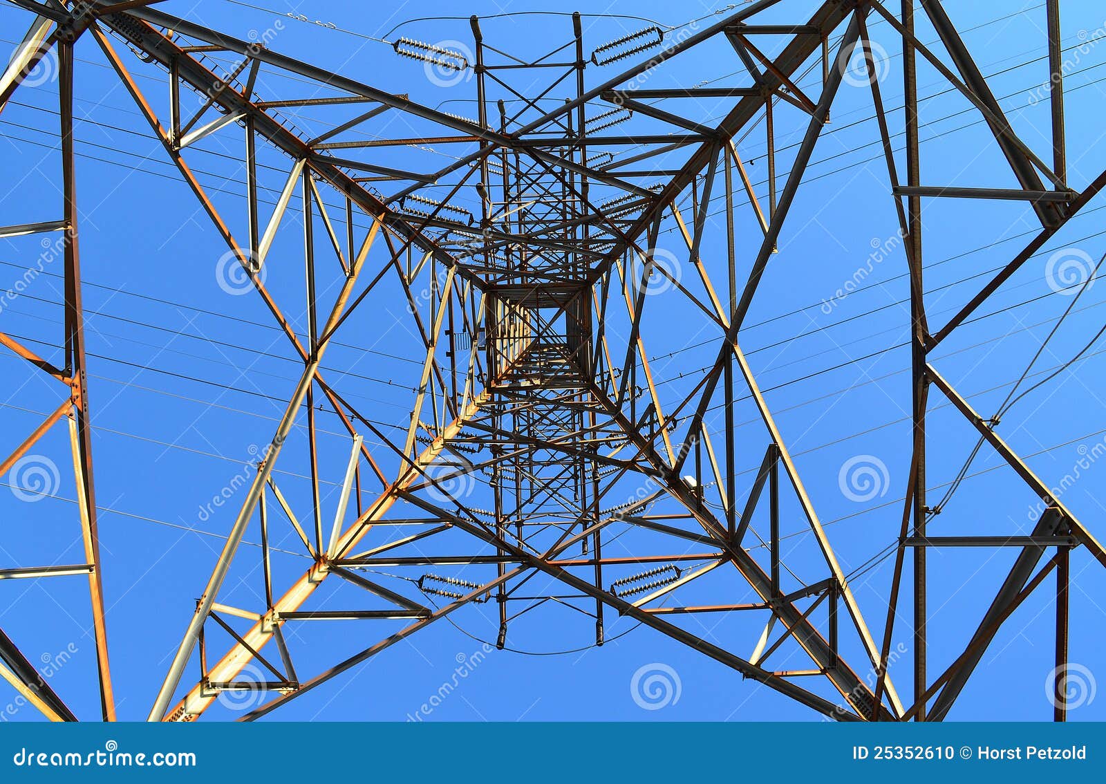 Hydro tower. stock photo. Image of consumption, delivering - 25352610