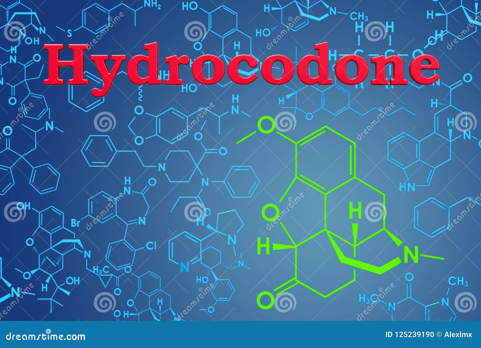 Hydrocodone Structure