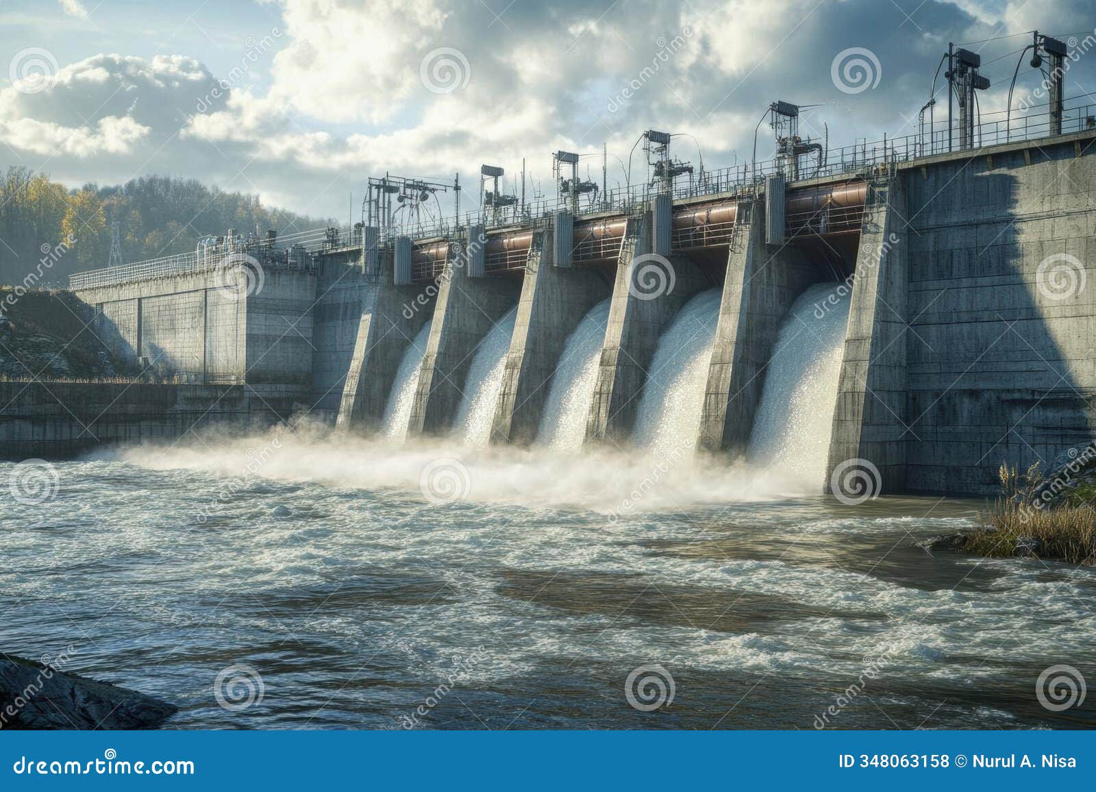 Hydroelectric Dam Power Generation, a Vital Source of Renewable Energy ...