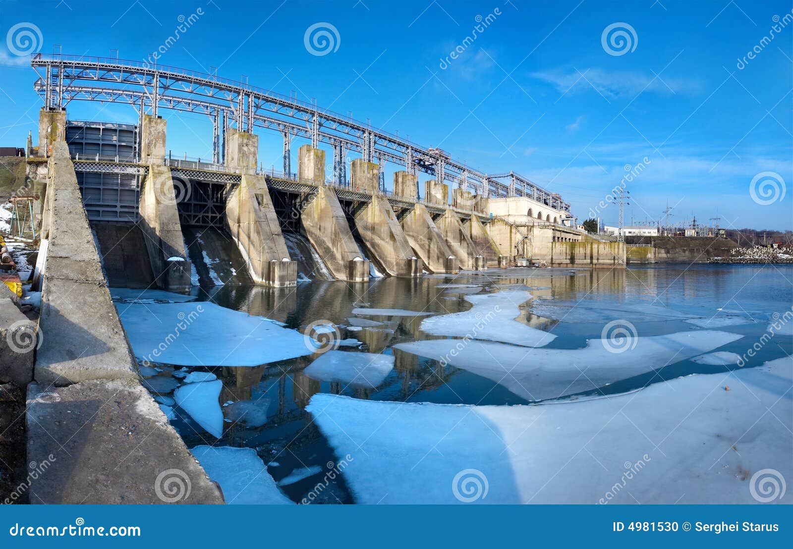 Hydroelectric Pumped Storage Power Plant Stock Photo - Image of station ...