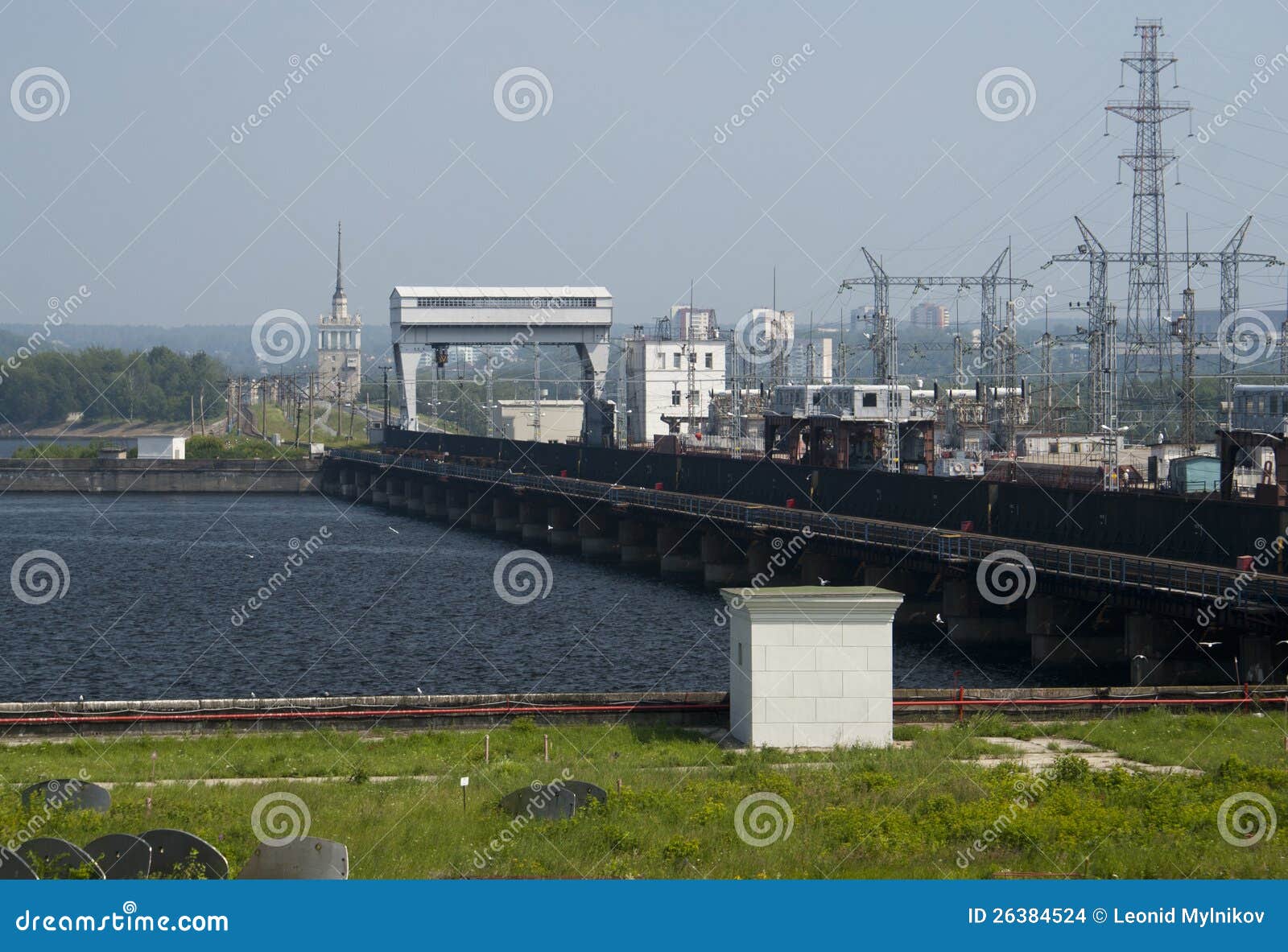 Hydroelectric Pumped Storage River Stock Photo - Image of storage ...