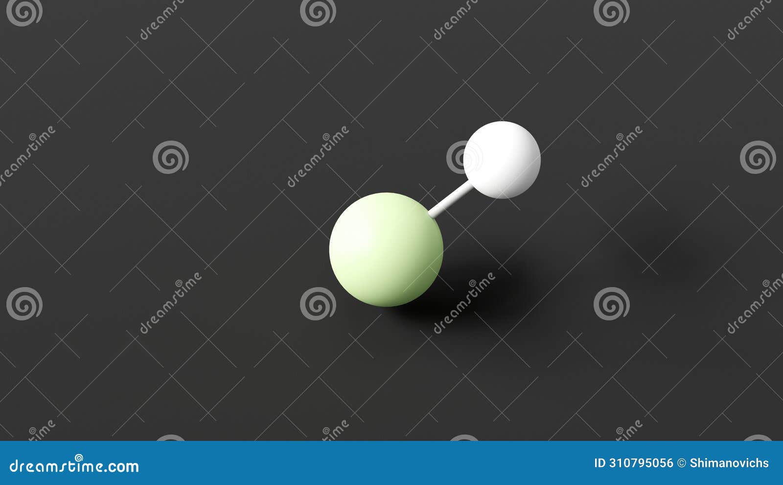 Hydrofluoric Acid Molecular Structure, Solution Hydrogen Fluoride, Ball ...