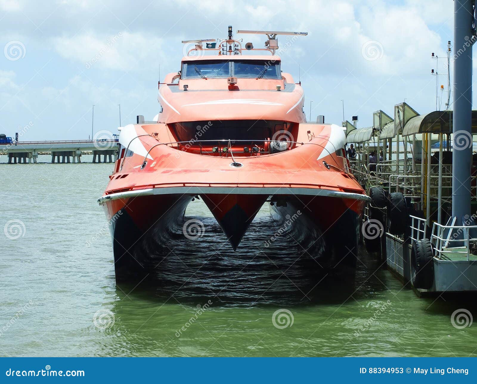 Hydrofoil Ferry stock image. Image of travel, transport - 88394953