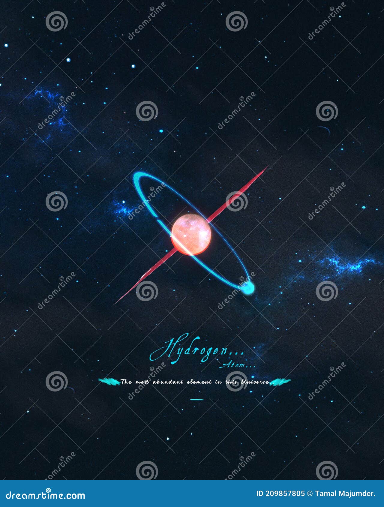 Proton, Electron And Neutron Are Cute Characters Royalty-Free Stock ...