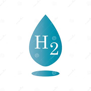 Hydrogen logo stock vector. Illustration of concept - 282931647