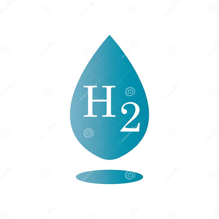 Hydrogen logo stock vector. Illustration of concept - 282931647
