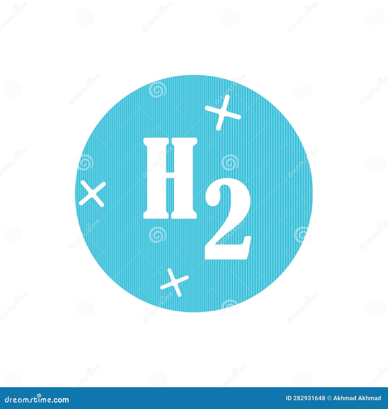 Hydrogen Logo On Gas Station. H2 Combustion Engine For Emission Free ...