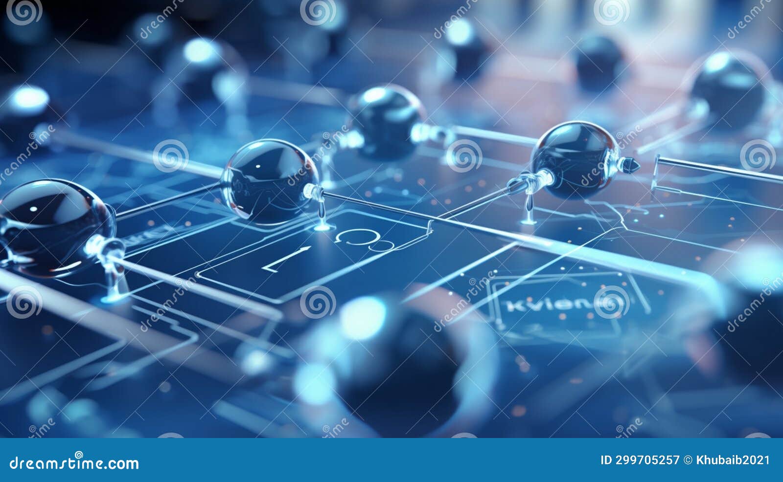 Hydrogen Molecule Fuel Cell Element Stock Image - Image of light ...