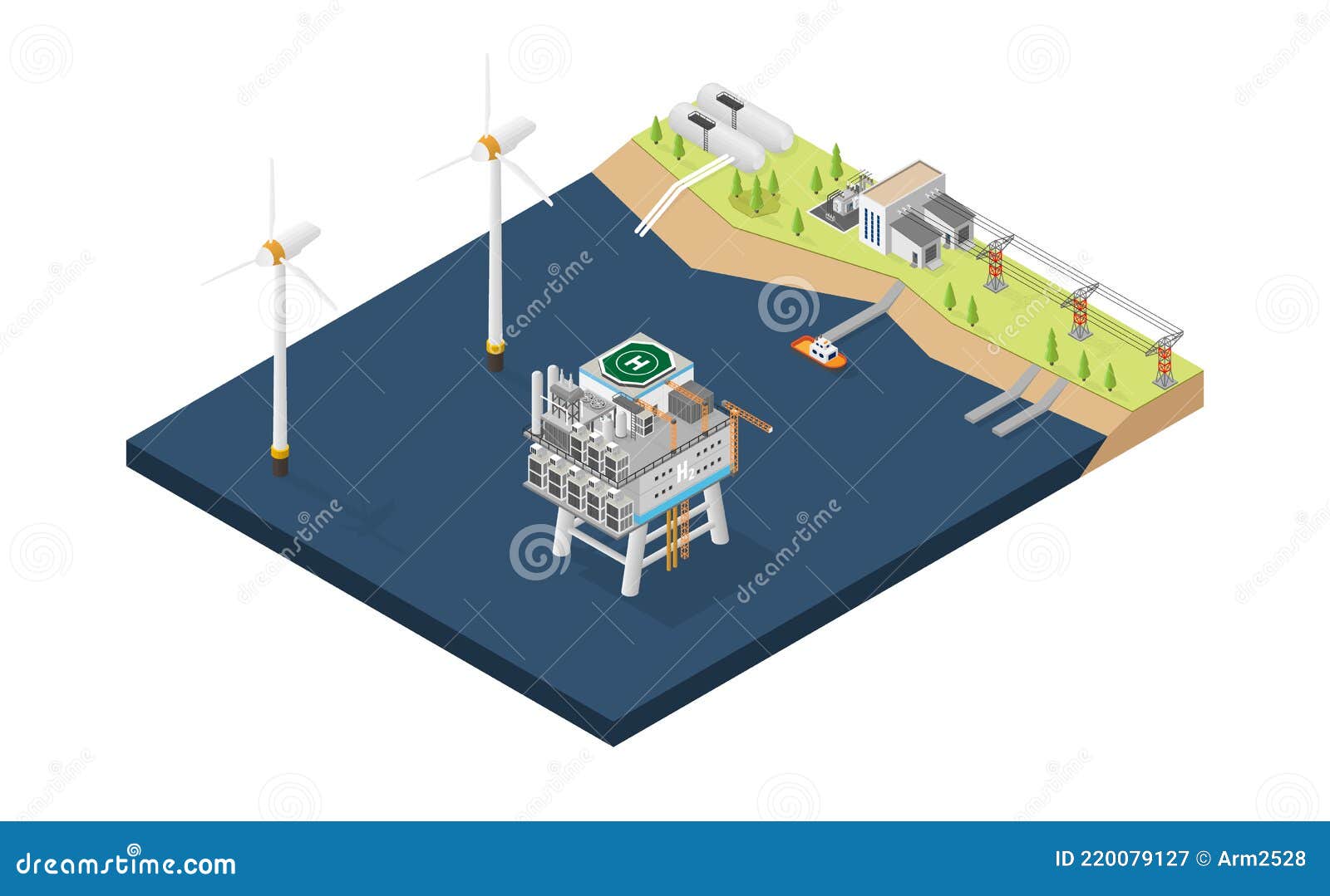 Futuristic Tank In Outline Style. Vector Illustration | CartoonDealer ...