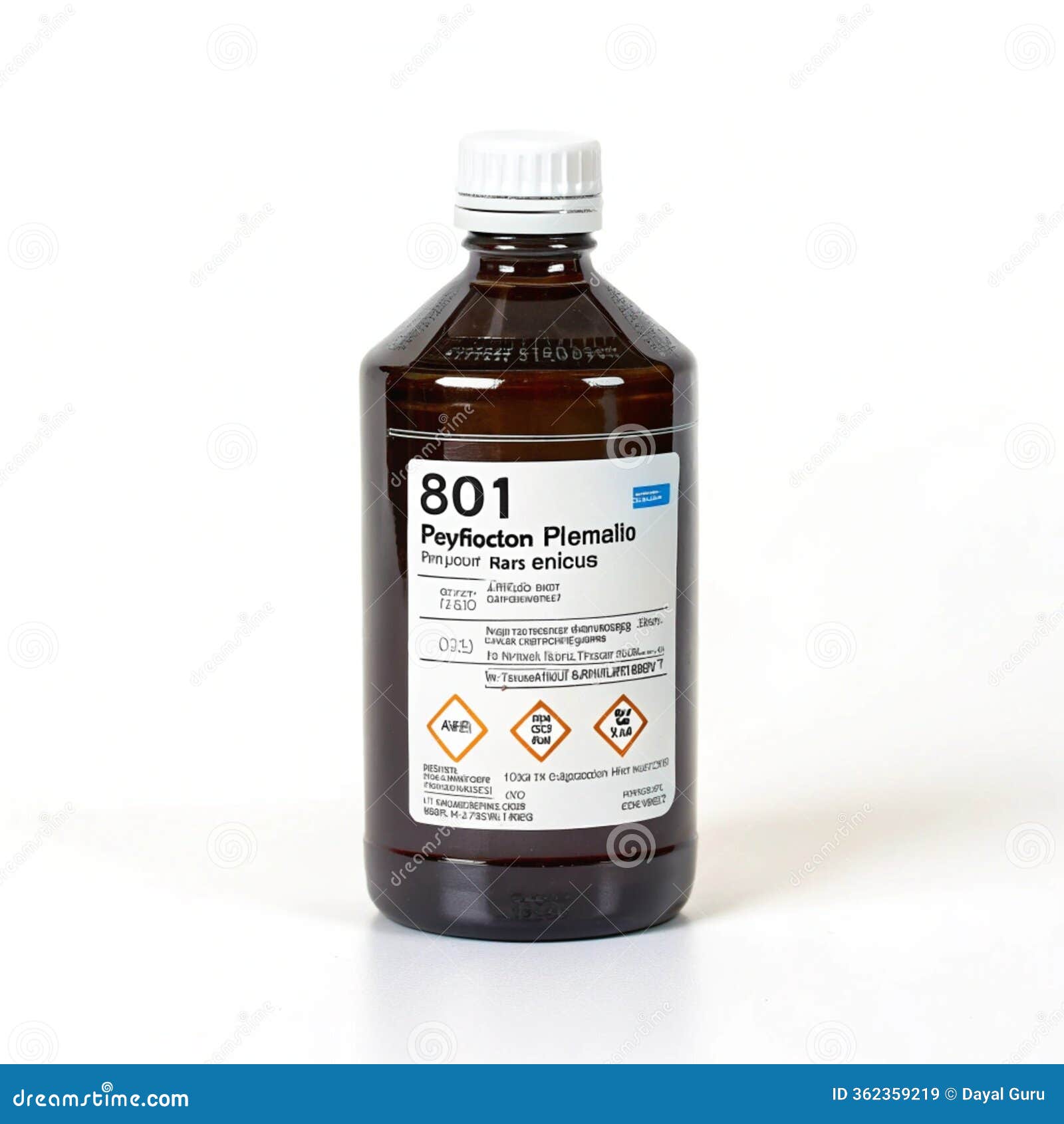 Hydrogen Peroxide Molecule, Molecular Structure, Antiseptic, Ball And ...