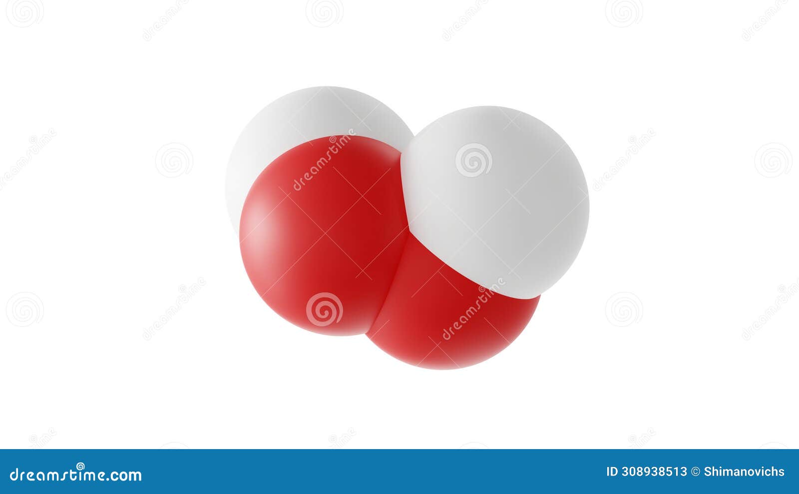 Hydrogen Peroxide Molecule, Bleaching Agent, Molecular Structure ...