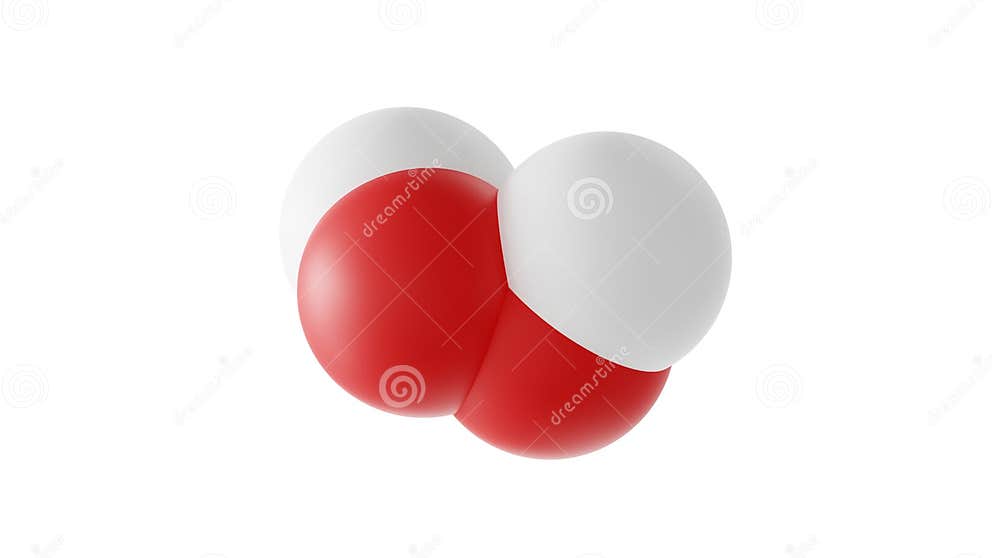 Hydrogen Peroxide Molecule, Bleaching Agent, Molecular Structure ...