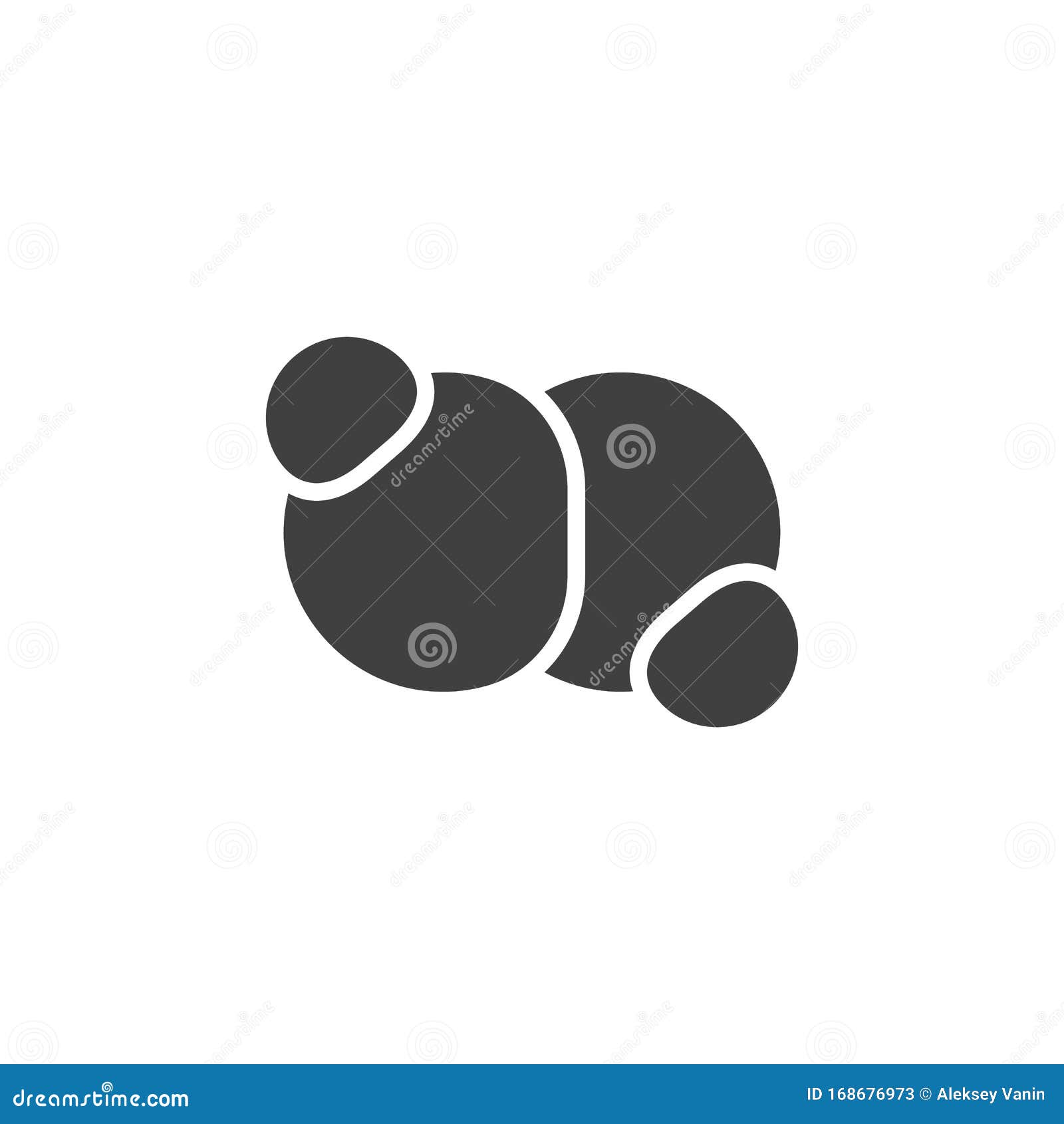 Hydrogen Peroxide Structure Line Icon Vector Illustration ...