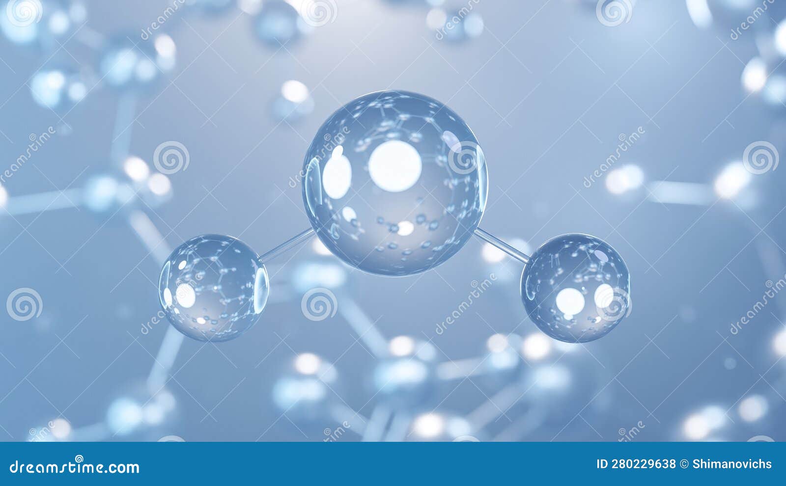 Hydrogen Sulfide Molecular Structure 3d, Flat Model, Chalcogen-hydride ...