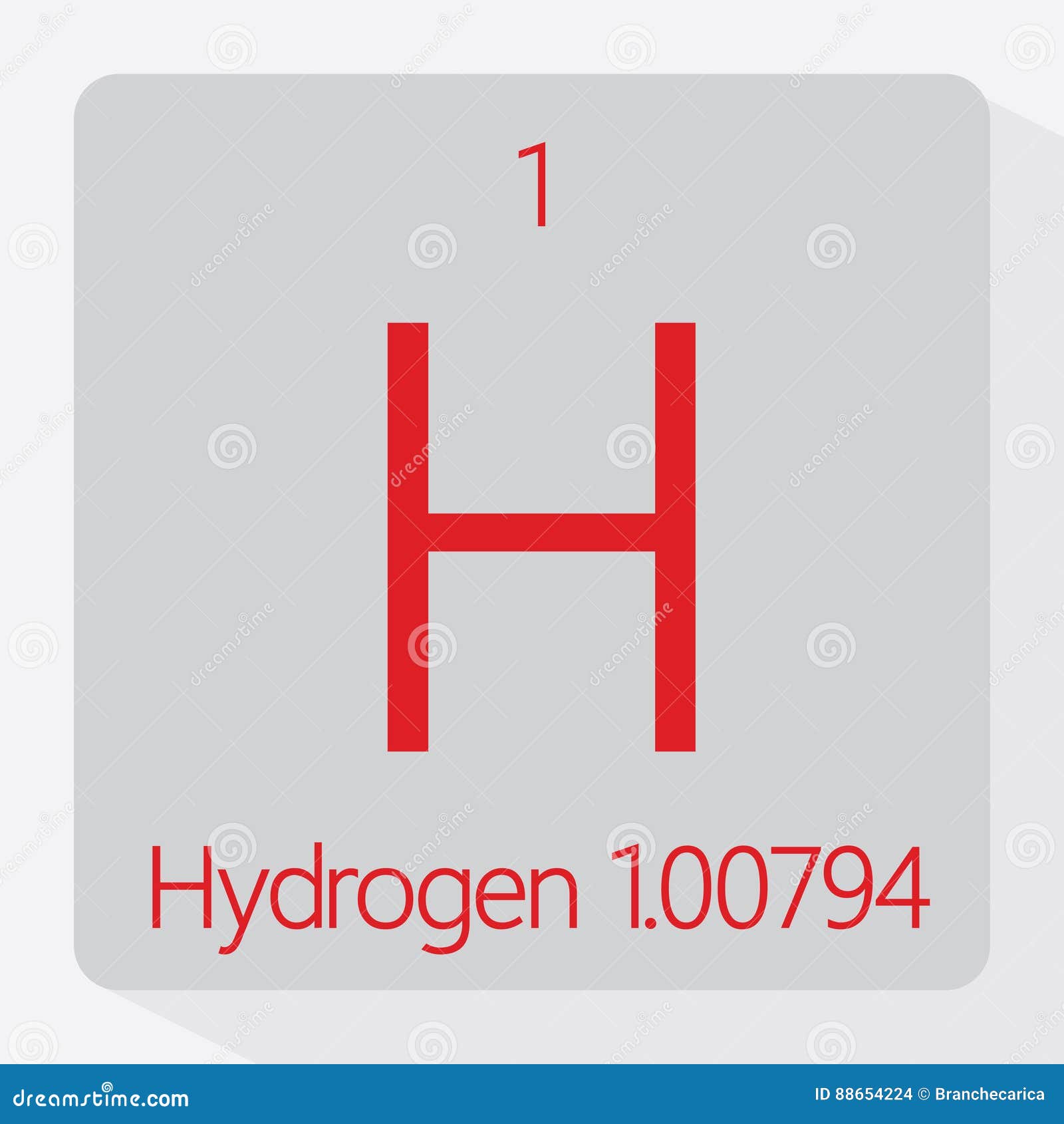 Hydrogen stock vector. Illustration of icon, laboratory - 88654224
