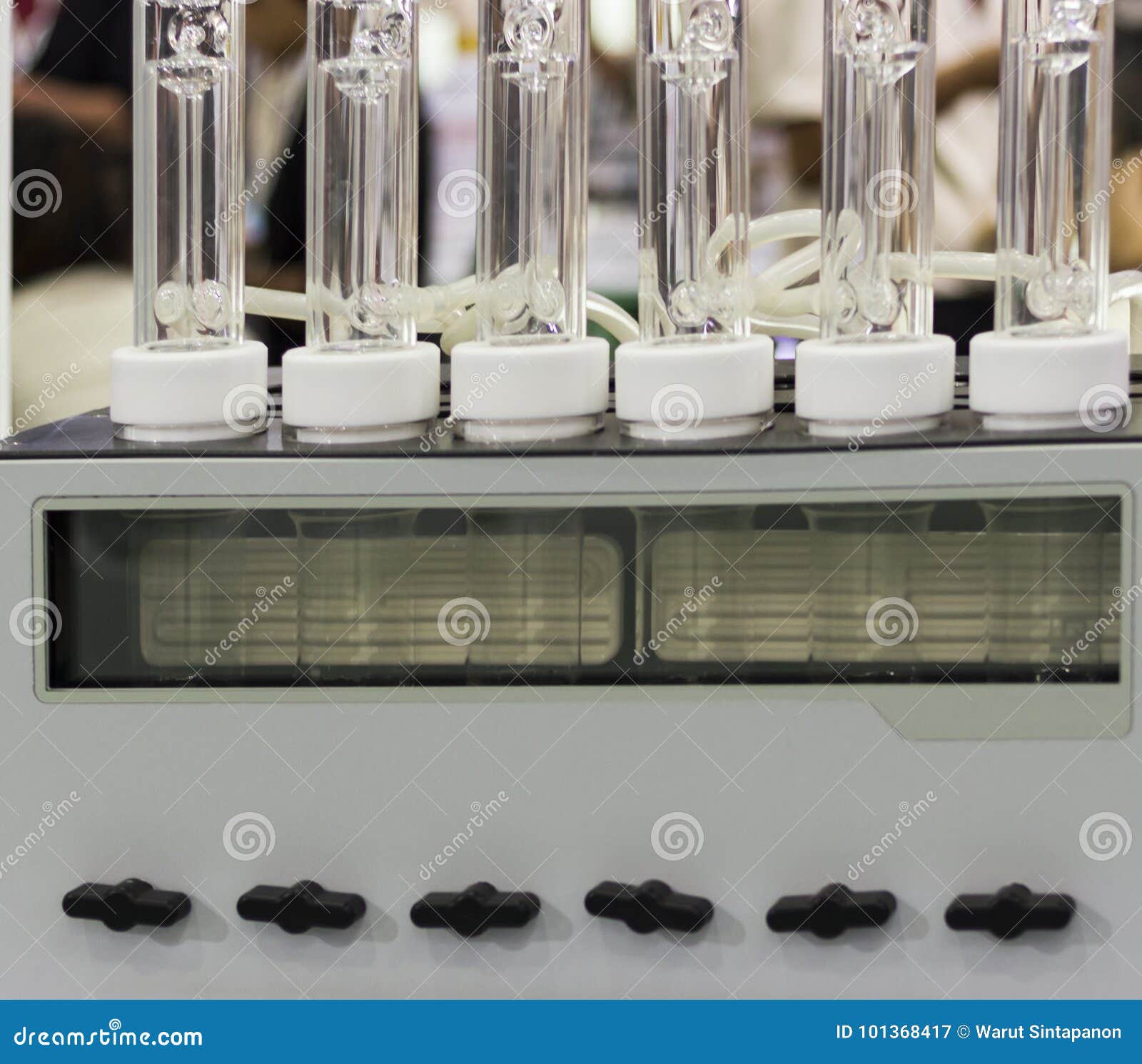 Hydrolysis Unit and Raw Fibre Analysizer Stock Image - Image of ...