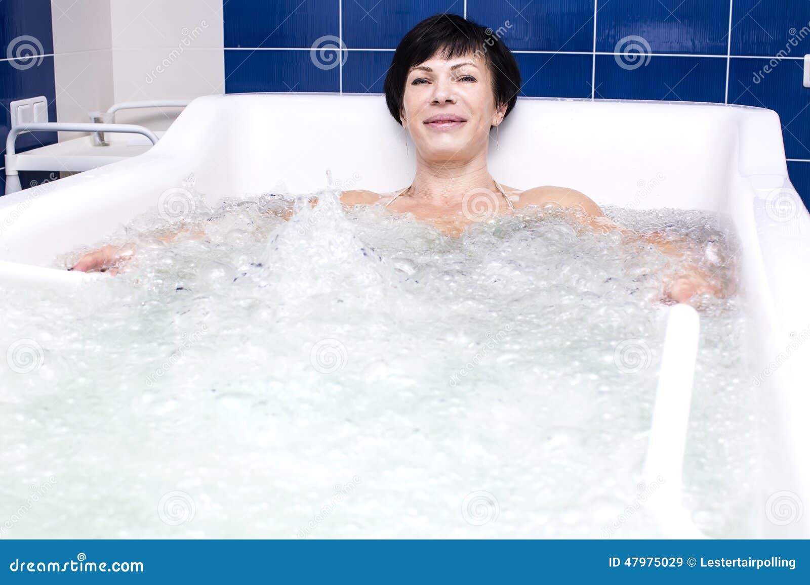 Hydromassage stock image. Image of doctor, hygiene, beautiful - 47975029