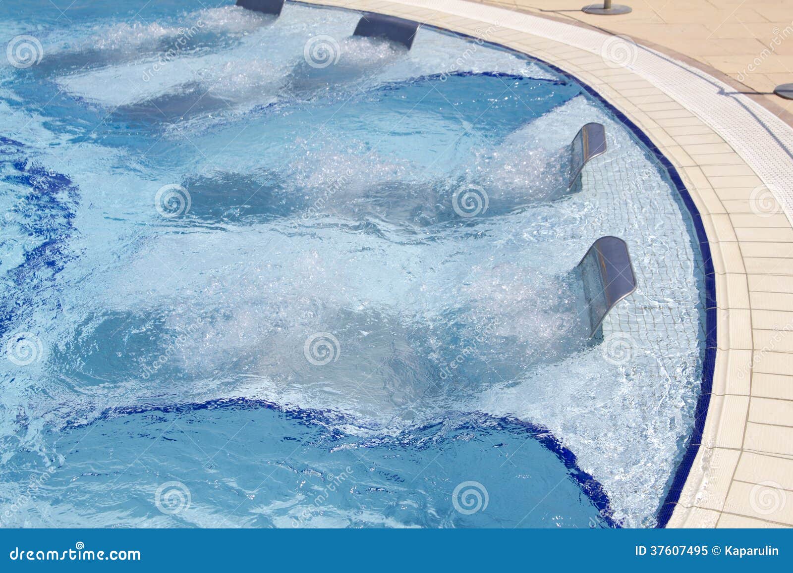 Hydromassage pool stock image. Image of water, pool, peaceful - 37607495