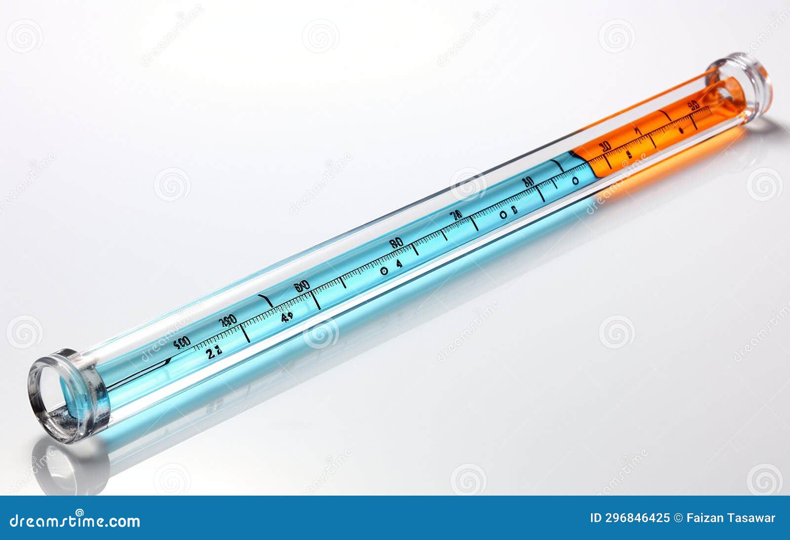 A Hydrometer Set Against a White Background -Generative Ai Stock ...