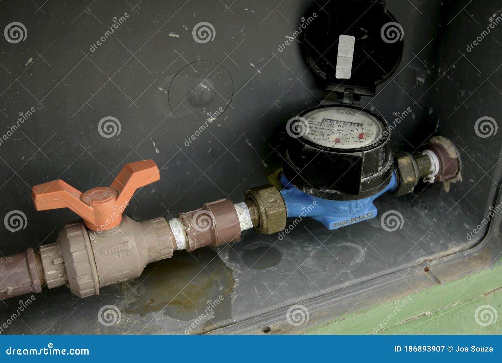 Hydrometer for Water Consumption Control Editorial Photography - Image ...