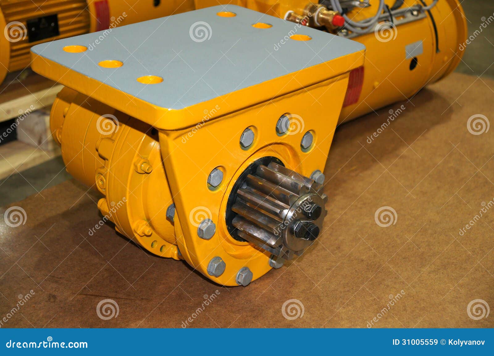 Hydromotor stock image. Image of industry, component - 31005559