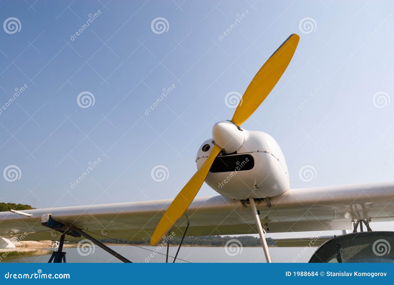 Hydroplane stock photo. Image of taking, plane, business - 1988684