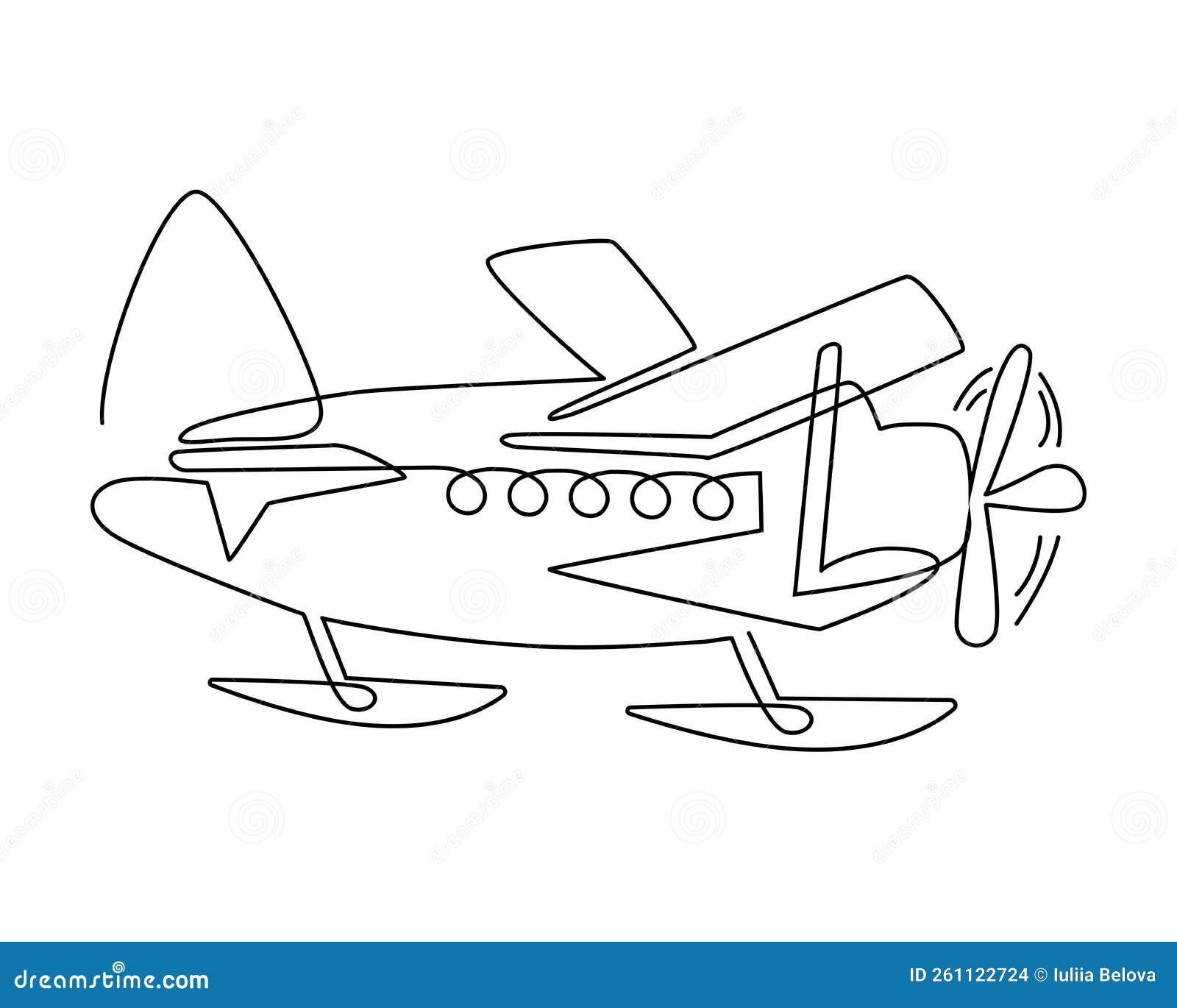 Hydroplane on Floats, a Device for Mobile Movement in Space by Air and ...