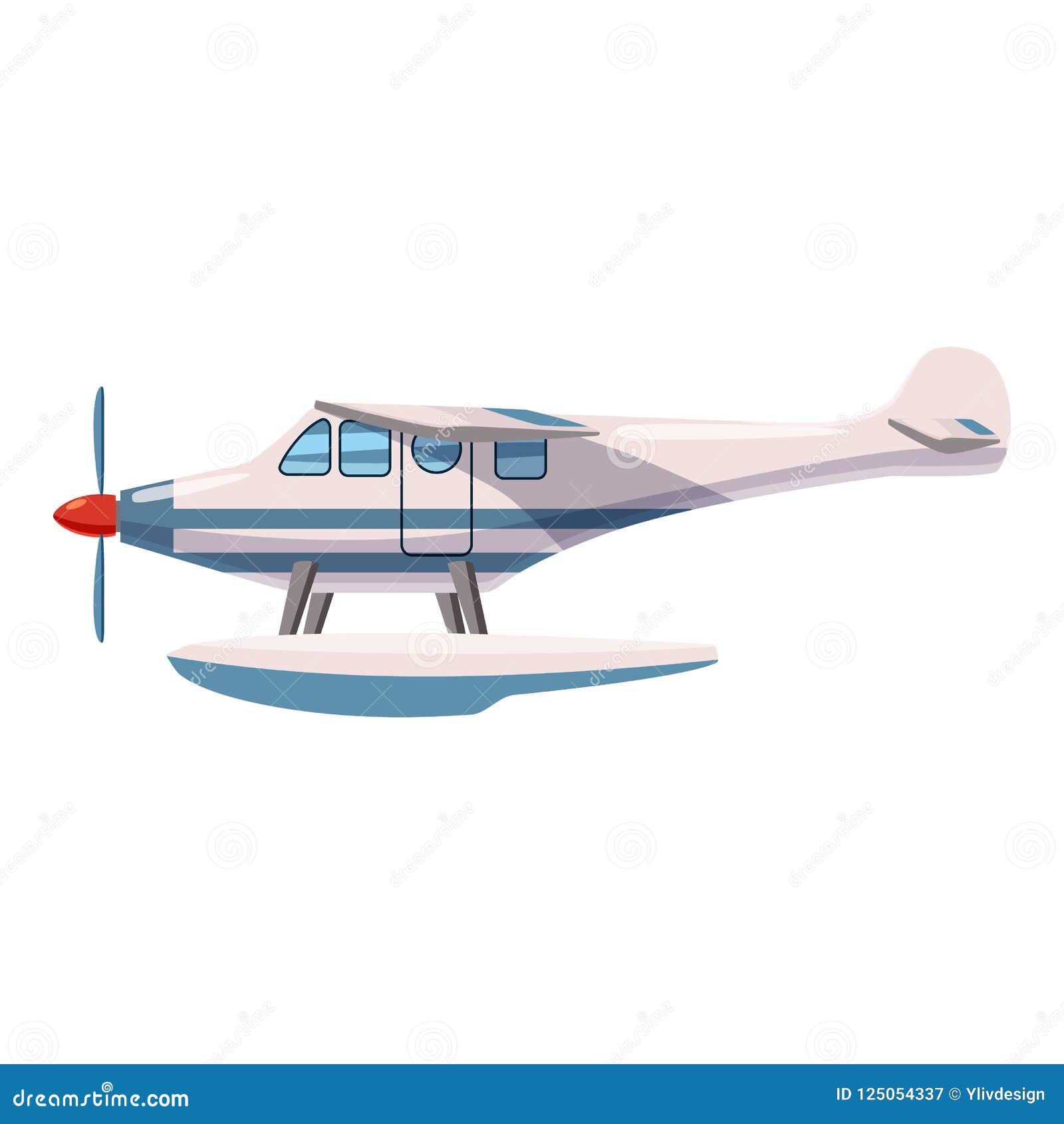Hydroplane Icon, Cartoon Style Stock Illustration - Illustration of ...